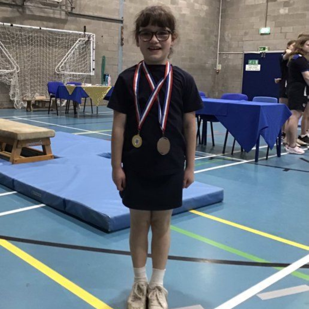 Prees CE Primary School and Nursery - Year 2 Success at Gymnastics Event