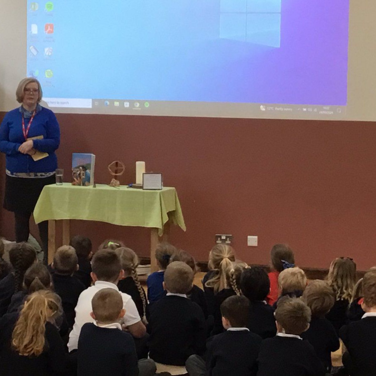 Prees CE Primary School and Nursery - Mrs Lowe Leads Worship on Honesty