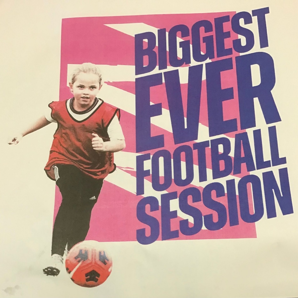 Prees CE Primary School and Nursery - Girls Use Football to Mark ...