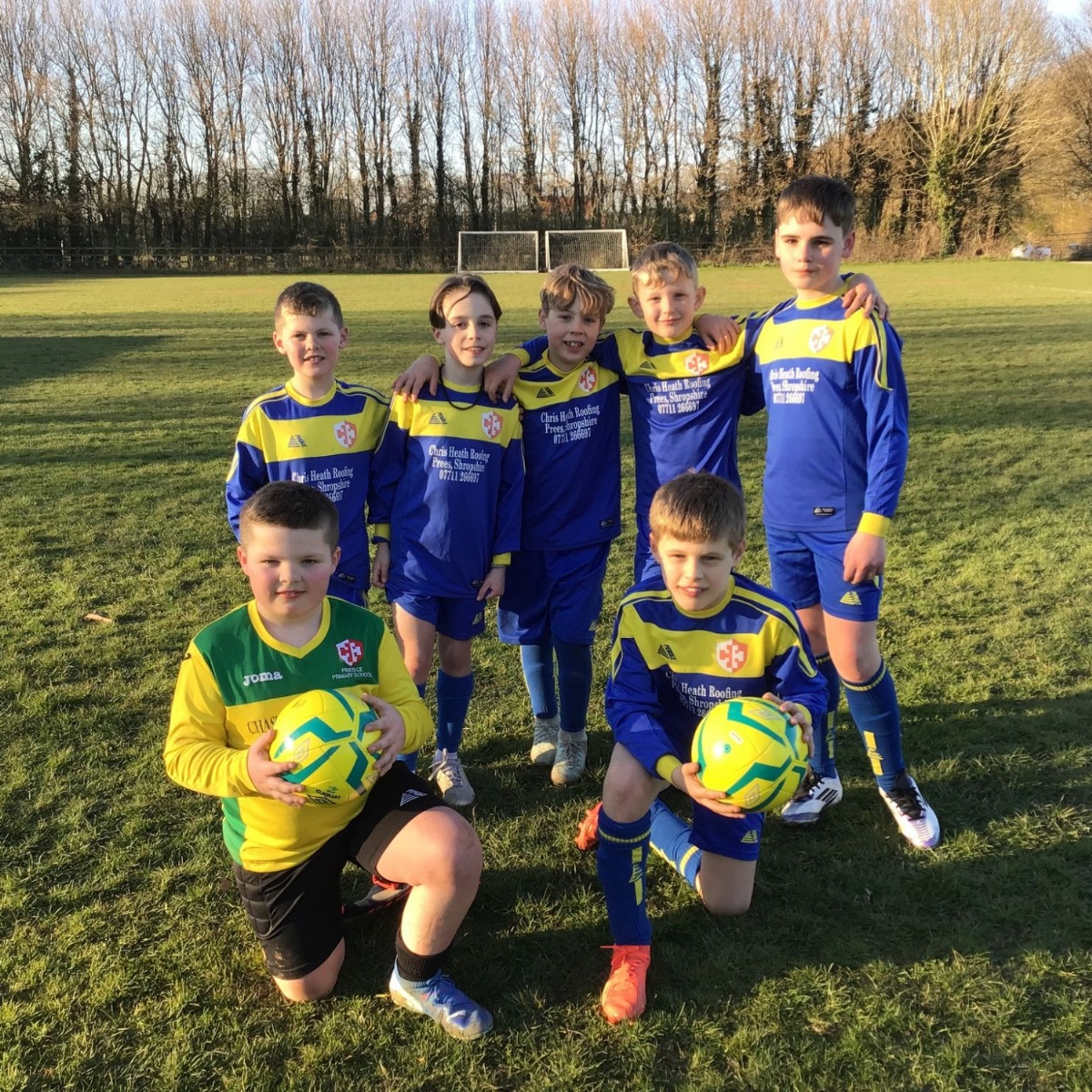 Prees CE Primary School and Nursery - Great Teamwork on Display Against ...